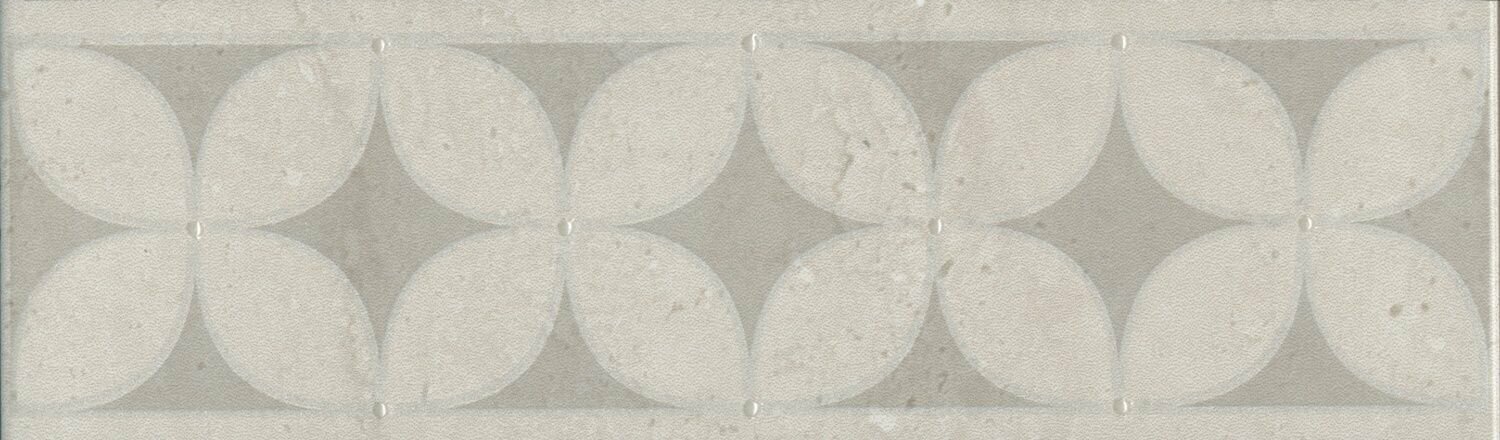 Керамическая плитка KERAMA MARAZZI OS/A217/8340 Бордюр Туф бежевый светлый глянцевый 20x5,7x6,9 Цена за 1/шт