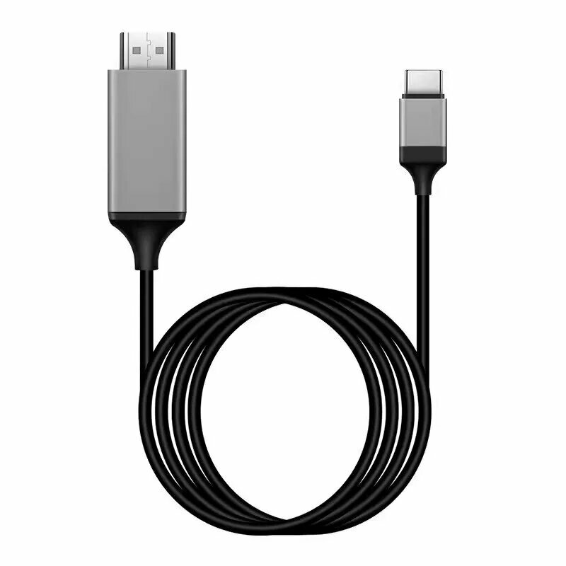 Кабель-переходник Type-C на HDMI для подключения мобильных телефонов и экранов телевизоров подходит для мобильных