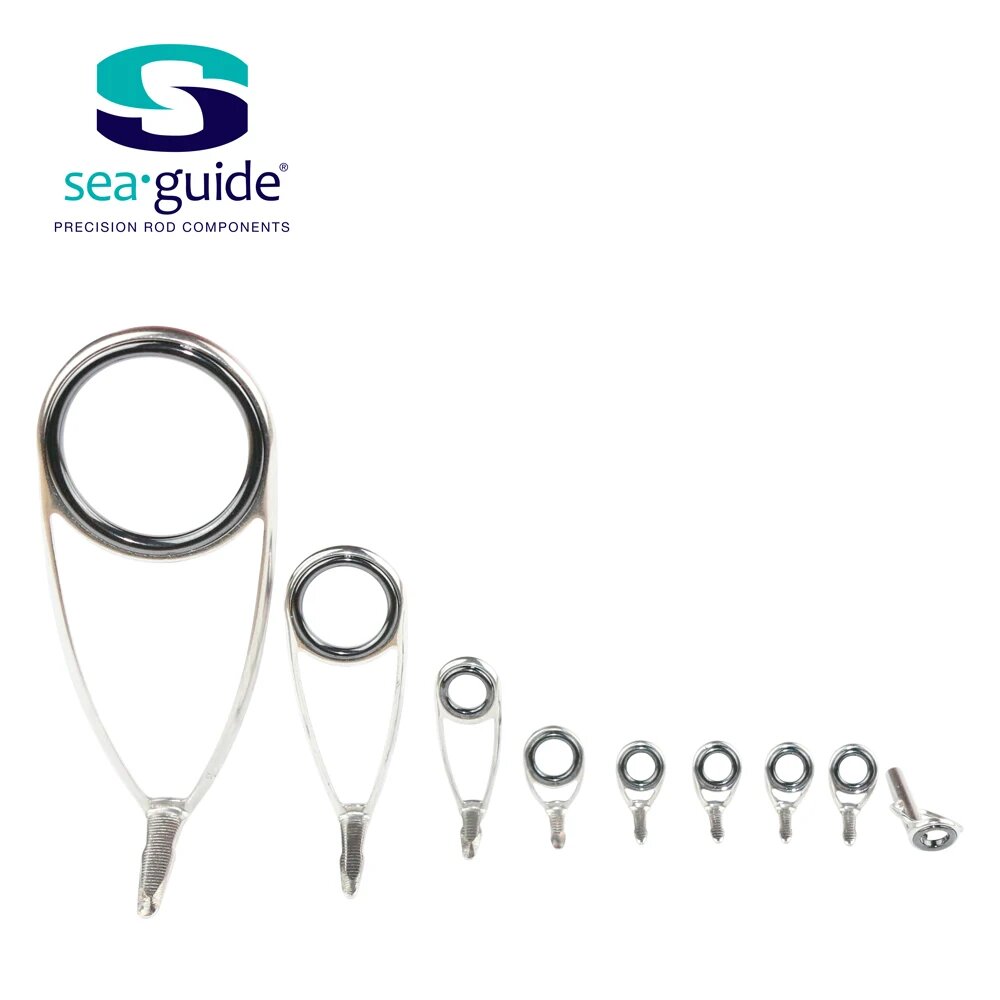 SeaGuide LS кольца спиннинговые, нержавеющая сталь, SET2, 5-1.2mm