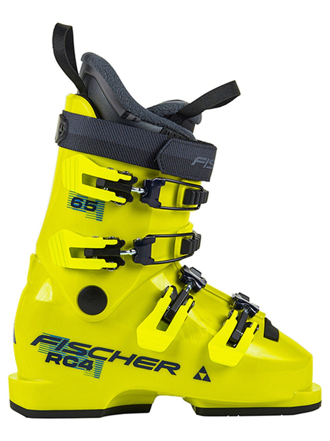 Горнолыжные ботинки Fischer RC4 65 JR Yellow 25/26 , для детей , желтый