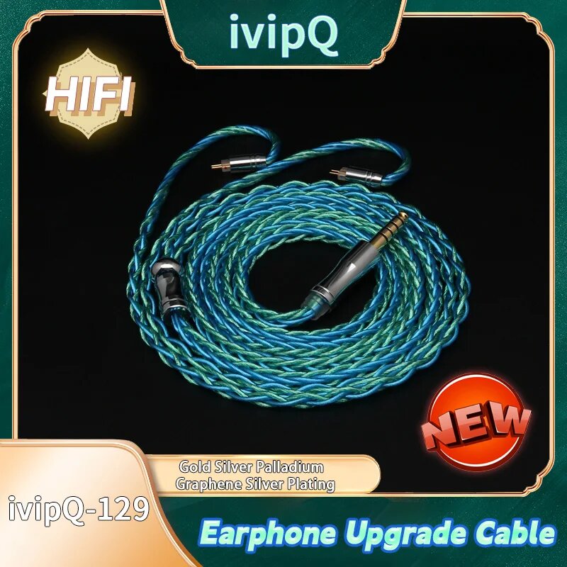 IvipQ Кабель для наушников 4.4mm, Normal 2PIN