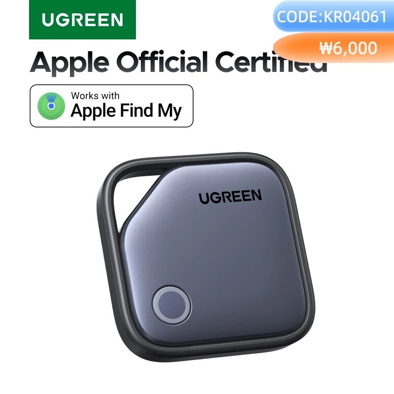 UGREEN SmartTag 4-Pack Black Bluetooth-трекер — фото 1