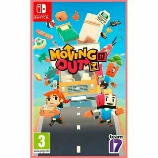 Игра на картридже Moving Out - версия для Nintendo Switch, английский язык