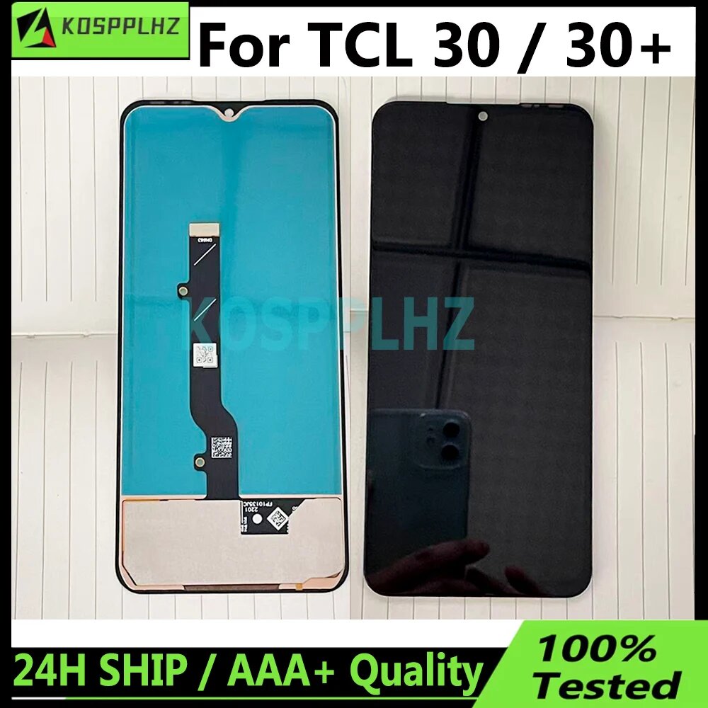 6,7-дюймовый ЖК-экран для TCL 30 5G, замена дисплея для TCL 30 4G, запчасти для ремонта ЖК-экрана TCL 30 Plus 30+