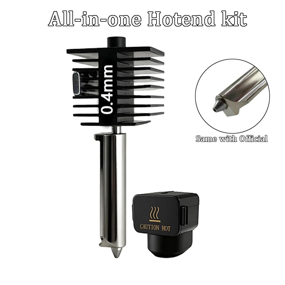 Нагревательный блок Hotend 0.4mm для Bambu Lab A1/A1 Mini