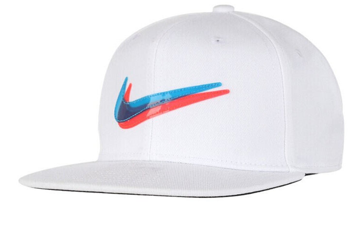 Бейсболка NIKE для мальчиков, размер Один размер, белый,