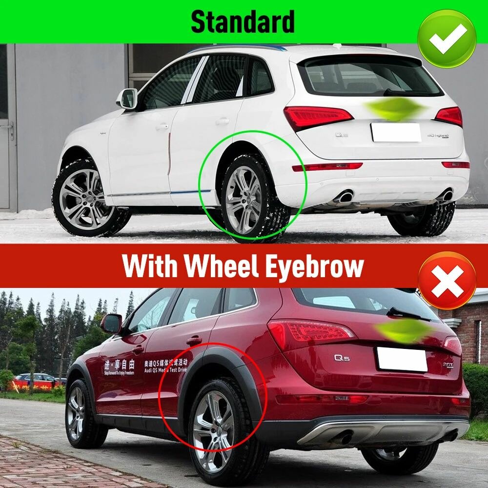 Брызговики для Audi Q5 2009-2017 — грязезащитные щитки, автомобильные аксессуары для защиты при езде в любую погоду
