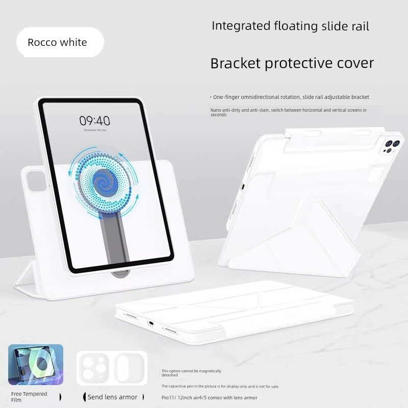 Новый защитный чехол iFacemall с плавающей направляющей для iPad Pro, подходит для планшета Apple Air 6, 11-дюймовый, с