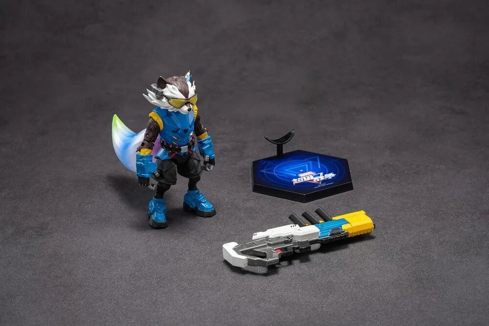 Фигурка ZD Toys Реактивный Енот 12 см Marvel Gamerverse коллекционная фигурка — фото 1