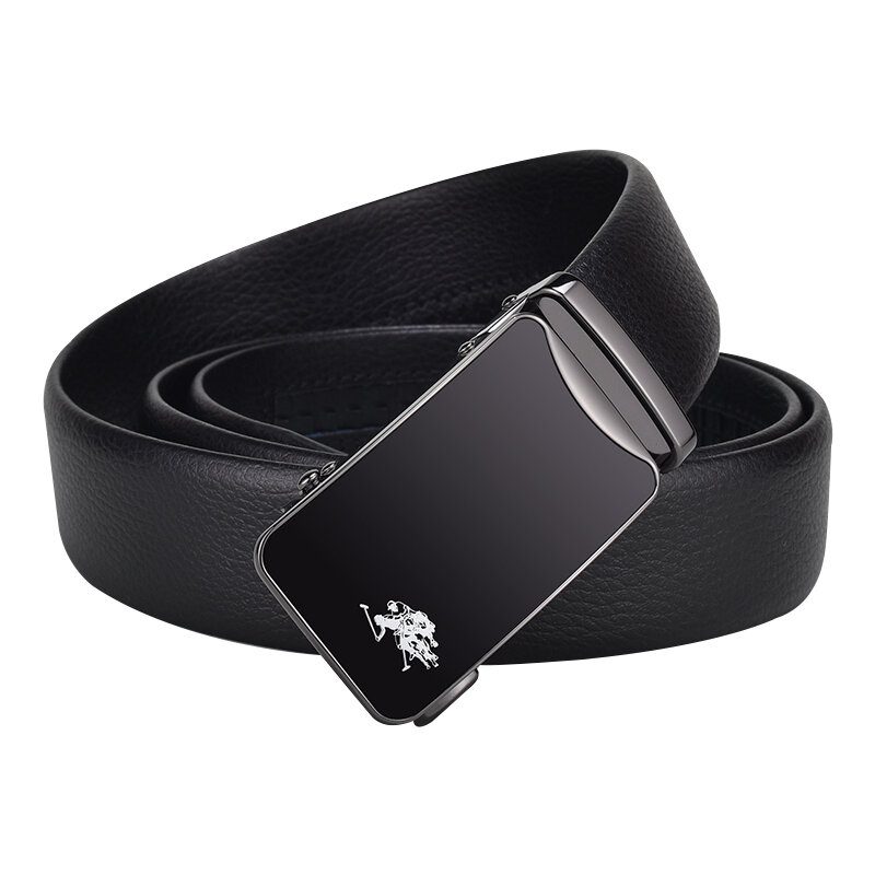 U.S. POLO ASSN. Ремни из коровьей кожи мужские 3,5 см 115cm