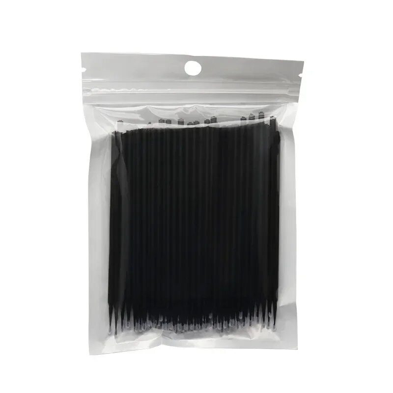 Одноразовые микробраши для ресниц, Black