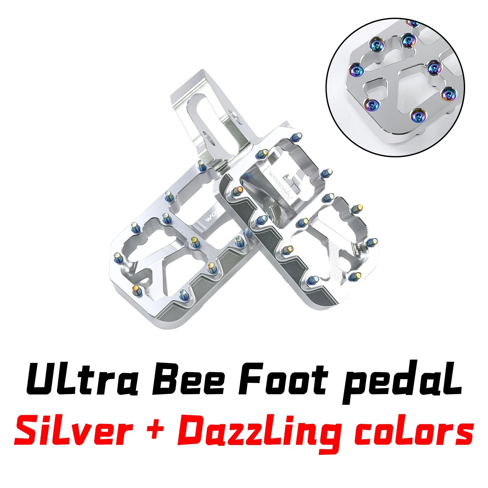 Подножки для мотоцикла SURRON Ultra Bee, новые модифицированные педали по индивидуальному заказу, подножки для SurRon, электрический велосипед, аксессуары для мотоциклов
