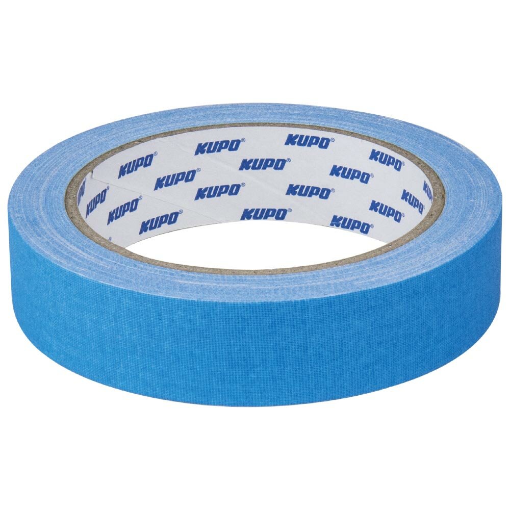 Лента клейкая KUPO CSS-2415BU CLOTH SPIKE TAPE синяя