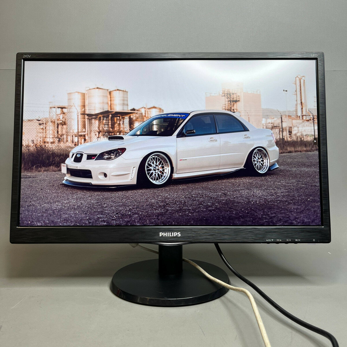 23.6" MVA Монитор Philips 243V5QHSBA/86 чёрный