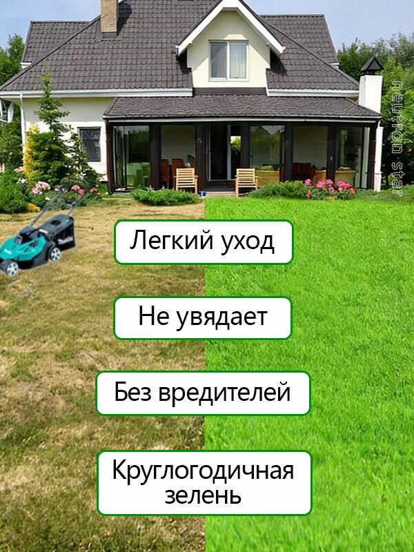 Газон искусственный,2х2м