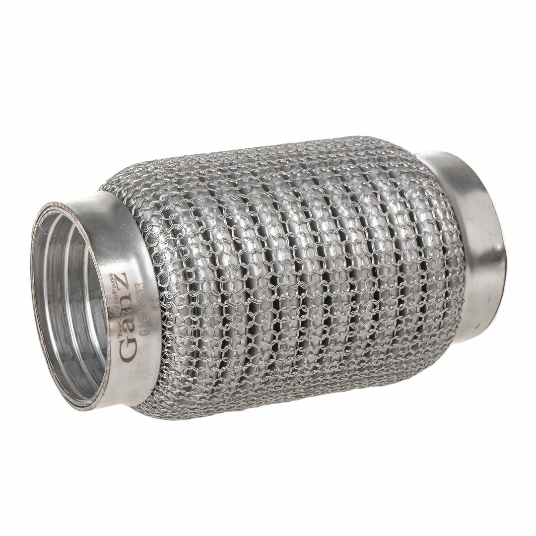 Компенсатор гофра выхлопной системы 3х-слойная WIRE MESH 50x120 UNIVERSAL D 50mm L 120mm GANZ GIG05303