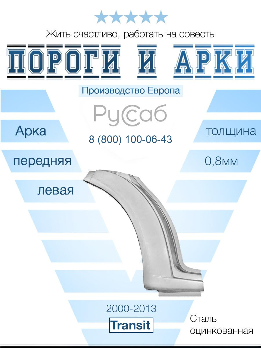 Арка передняя левая для Ford Transit 2000-2013 (Potrykus)