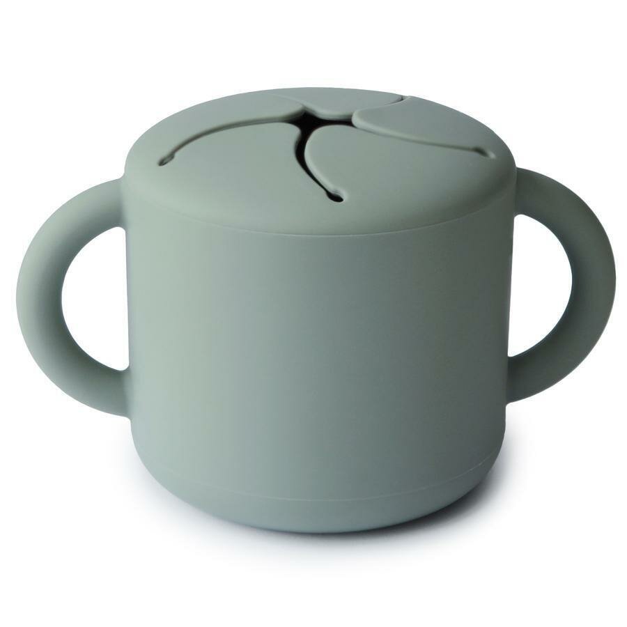 Контейнер для снеков детский MUSHIE Cambridge Blue