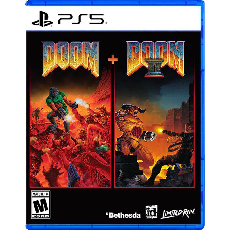 Игра DOOM + DOOM II (Limited Run #144) [PS5, русская версия] (US)