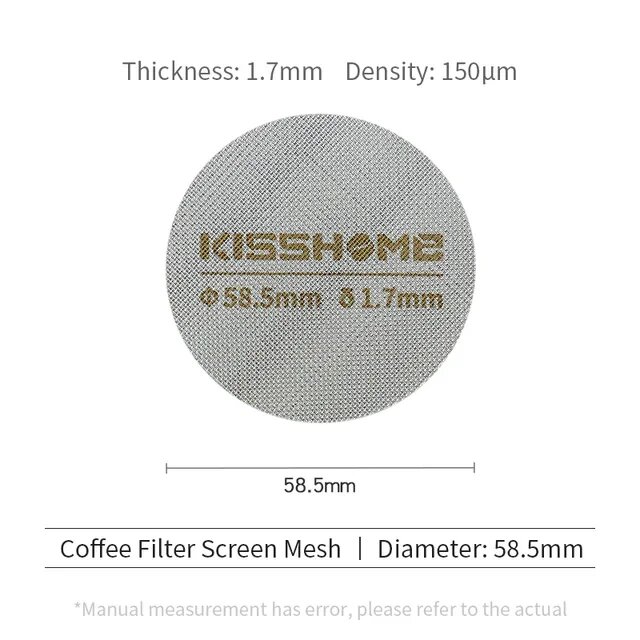 Фильтр сетка для кофемашины KissHome 58.5mm, 1.7mm