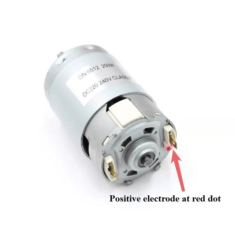 Двигатель постоянного тока 220V 11000 об/мин, без выпрямителя