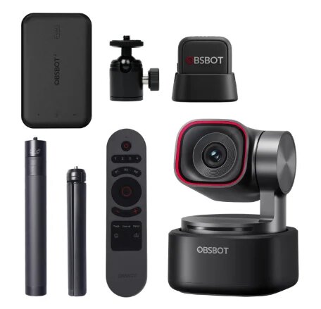 OBSBOT Tiny 3 4K веб-камера, Streaming Combo