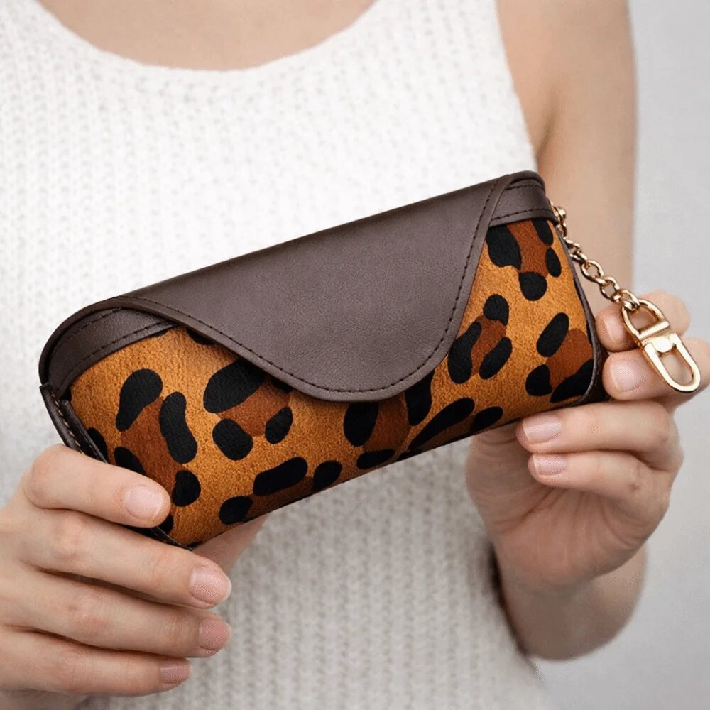 Чехол для очков Leopard Print — фото 1