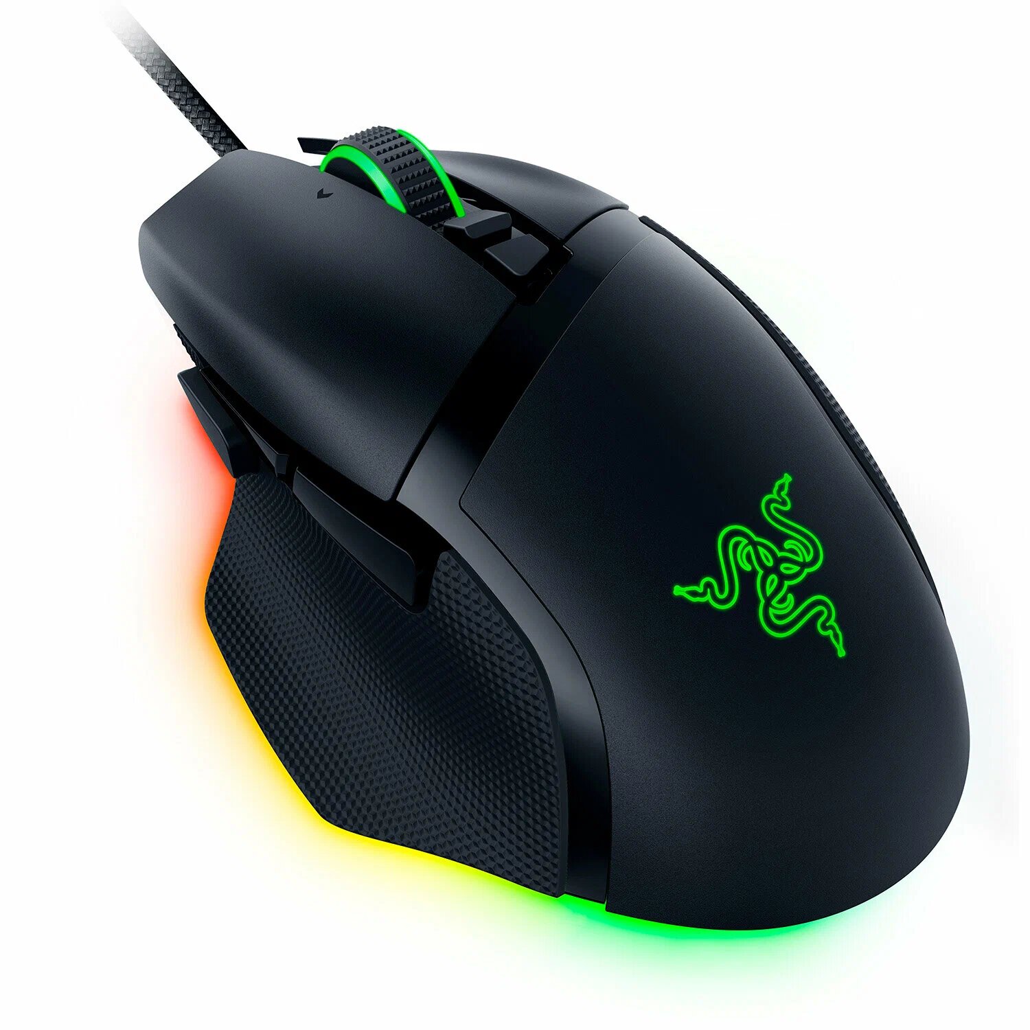 Игровая мышь Razer Basilisk V3, оптическая, проводная, 26 000 dpi, RGB подсветка, черный (RZ01-04000100-R3M1)