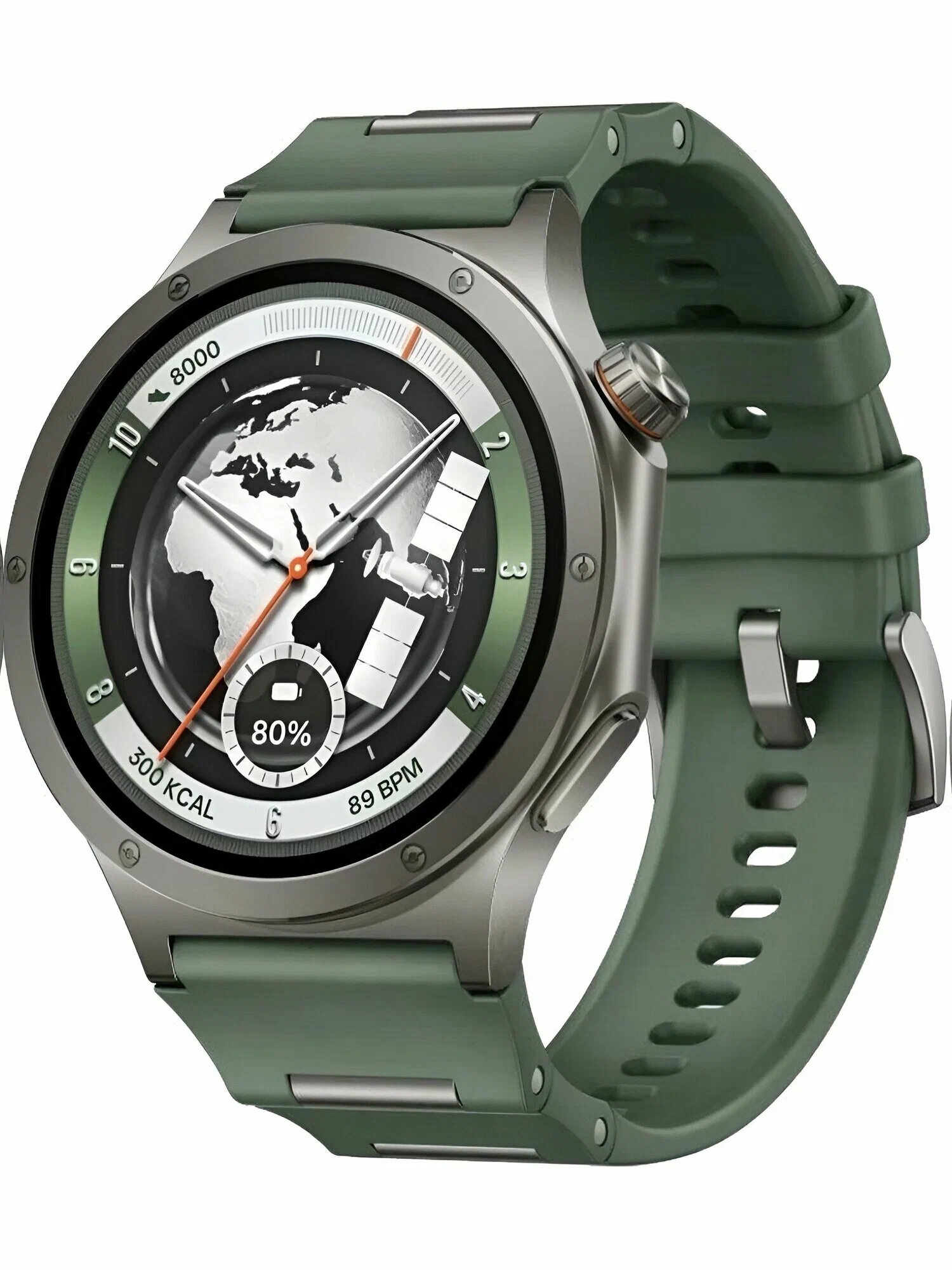 Смарт часы OnePlus Watch 4 47mm (Evergreen Titanium|Зеленый) Регион - EU — фото 1