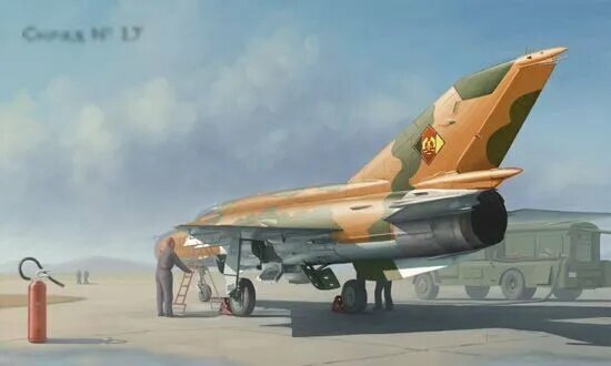 Trumpeter 02863 1:48 Российский истребитель Миг-21мфсобранная модель самолета