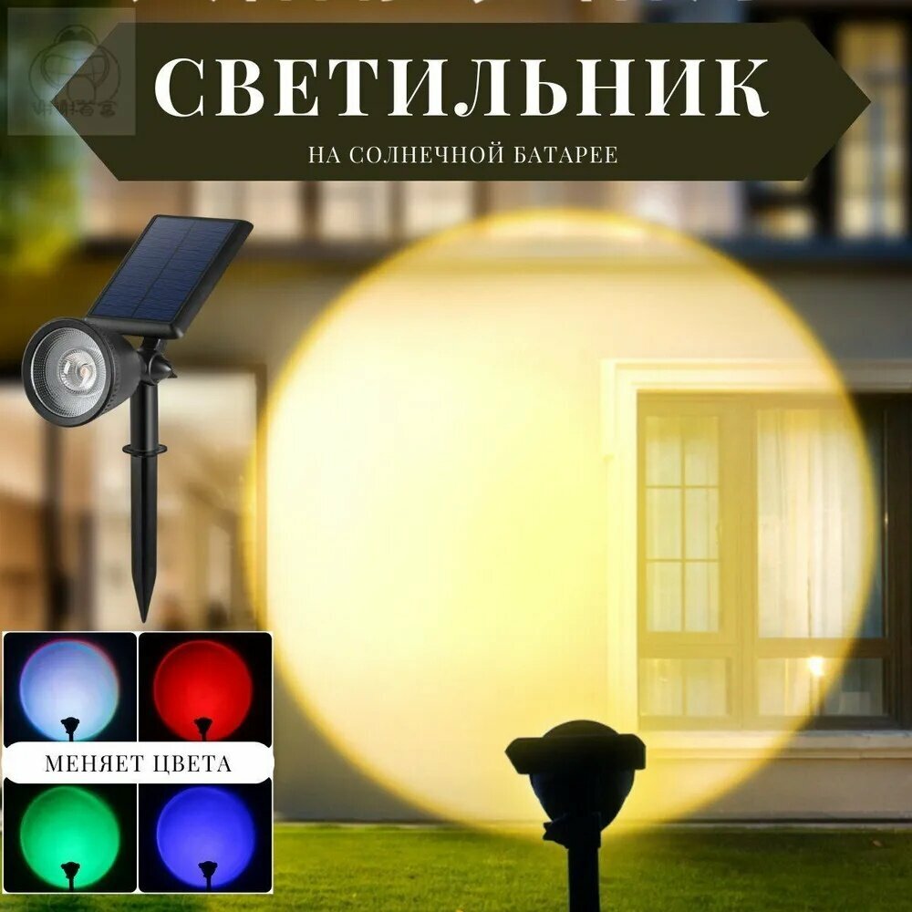 Уличный светильник, 1.2W, количество ламп:1шт