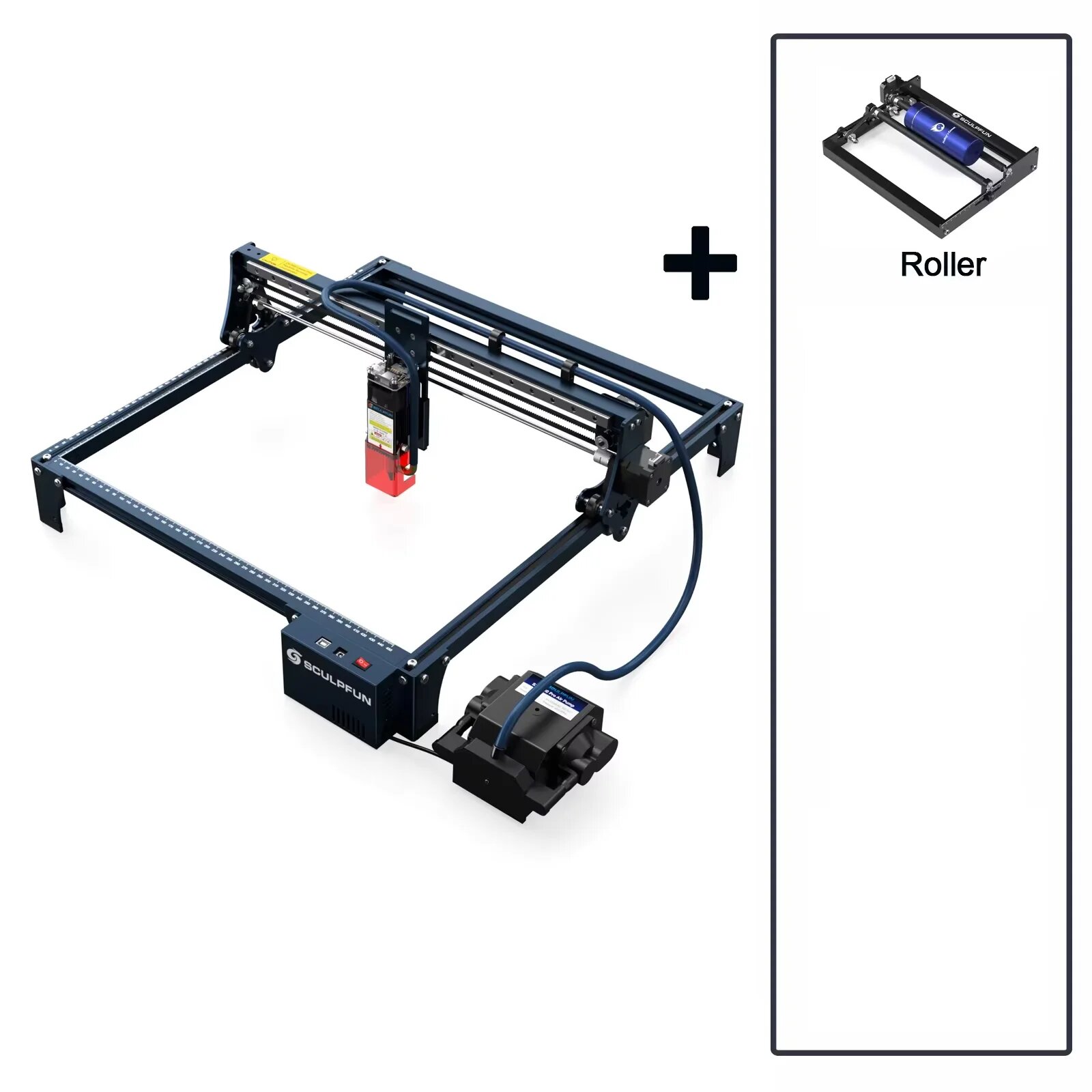 Лазерный гравировщик и резчик SCULPFUN S30 pro max S30 PRO S30 5w 10w 20W с автоматической воздушной подачей DIY настольная лазерная гравировочная машина