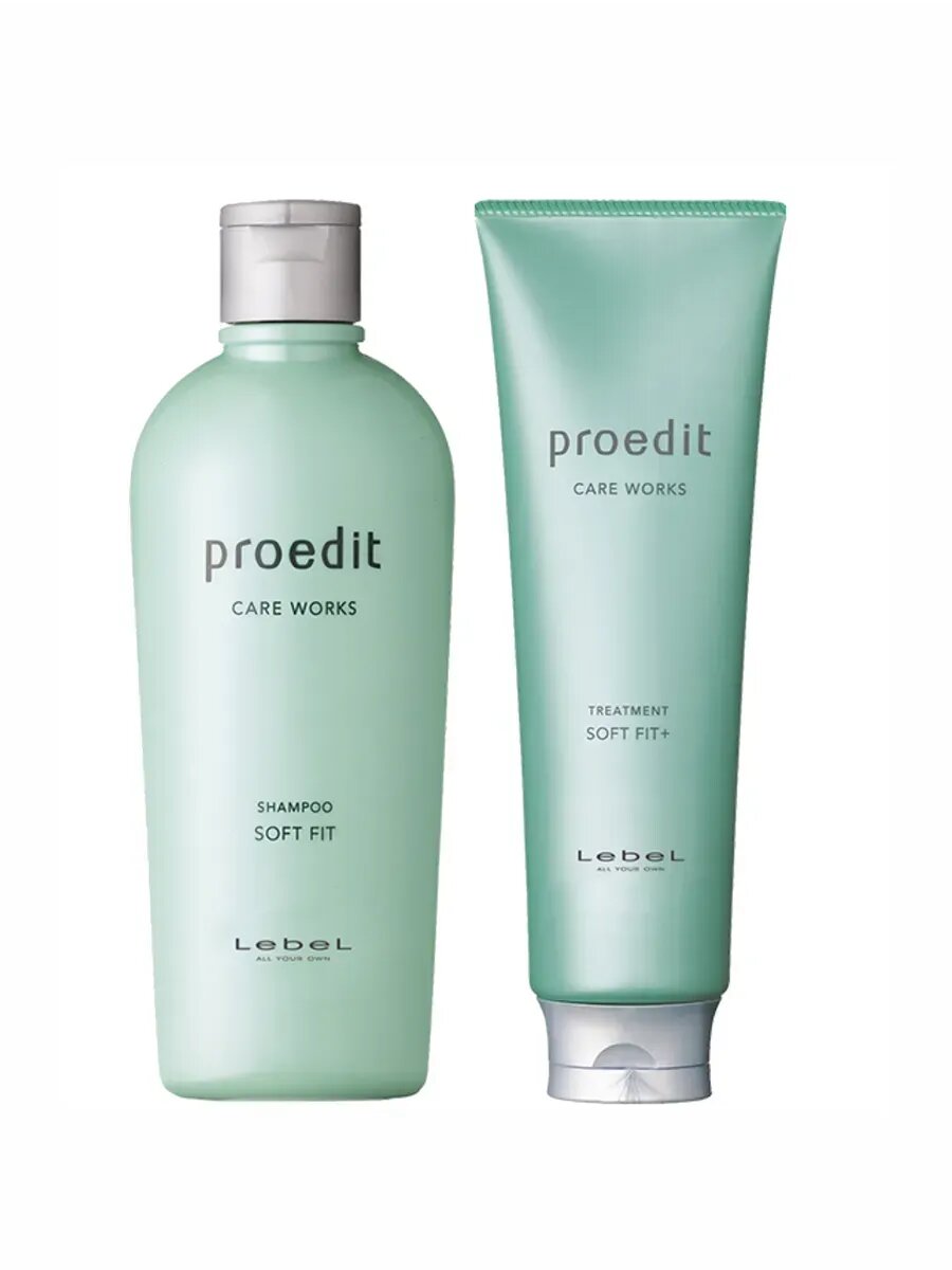 Lebel Набор для увлажнения волос Proedit Soft Fit Plus Duo
