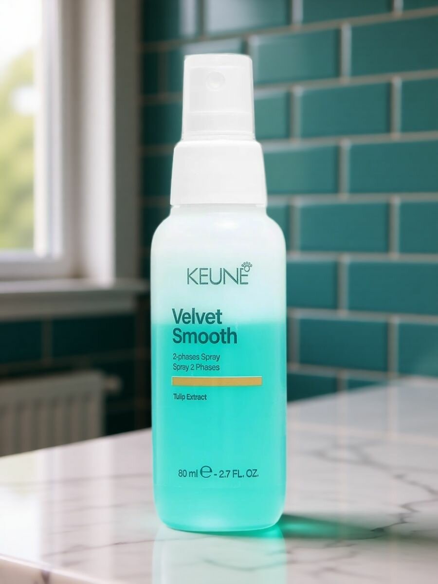 Кондиционер спрей NEW двухфазный Бархатная Гладкость, Velvet Smooth, 80мл