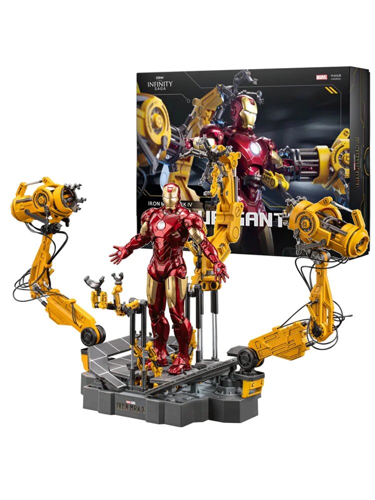 Фигурка ЗD Toys Железный Человек МК4 Gantry 1:10 MK4 Suit-up Gantry