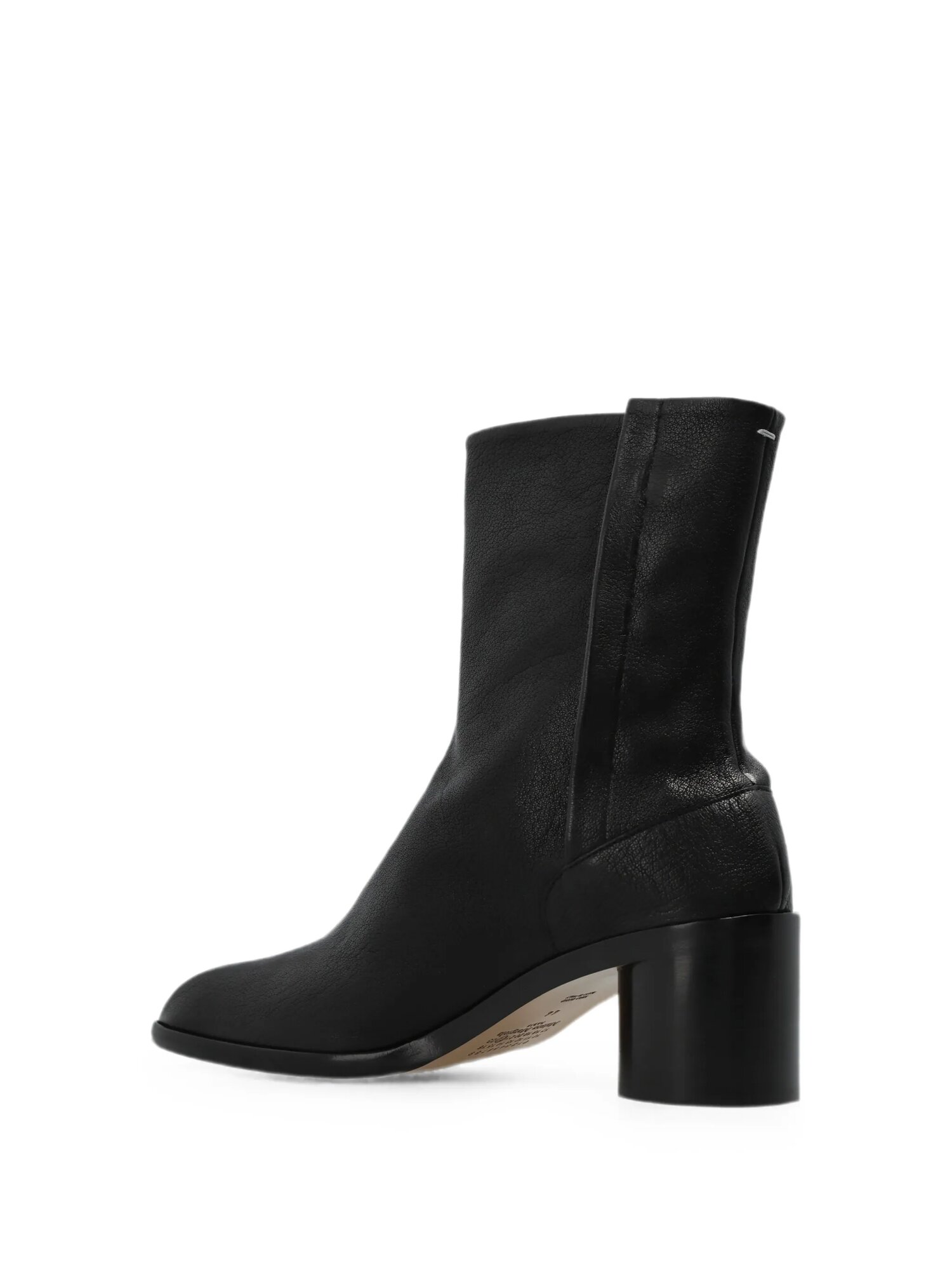 Ботинки Maison Margiela Tabi leather ankle boots, размер 45 EU, черный — фото 1