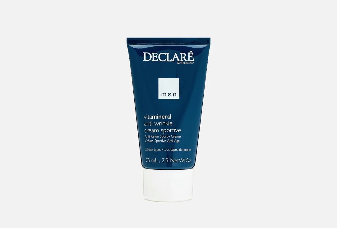 DECLARE Anti-Wrinkle Cream Sportive Омолаживающий крем для активных мужчин 75мл