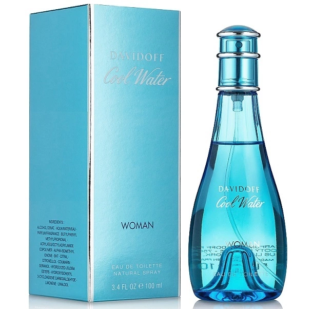 Davidoff Cool Water аромат для женщин 100 мл - Давидов Кул Ватер
