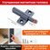 Демпфер мебельный, Магнитный толкатель Push-to-Open, светло-серый, 10 шт, для ку...