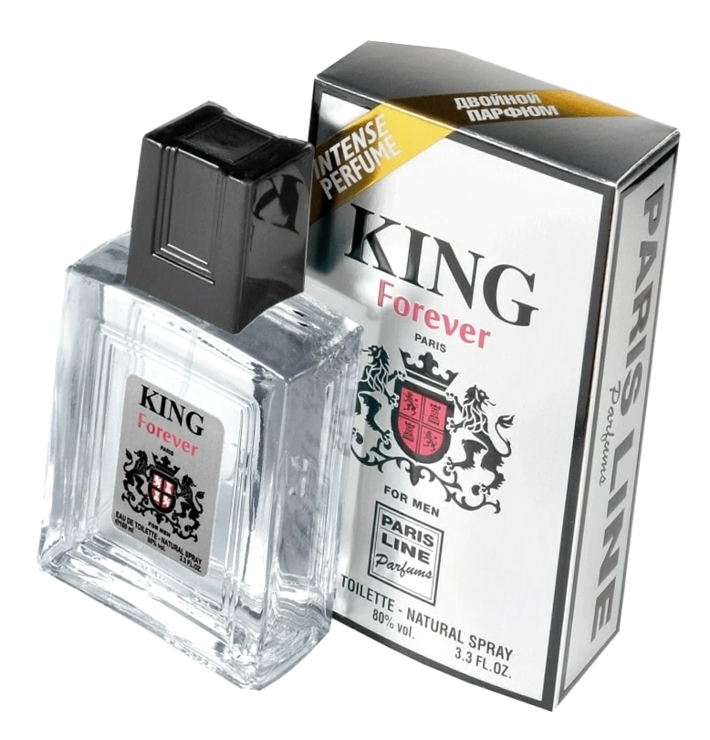 Мужской eau de toilette Paris Line Parfums King Forever 100 мл / Пари Лайн Кинг Форевер