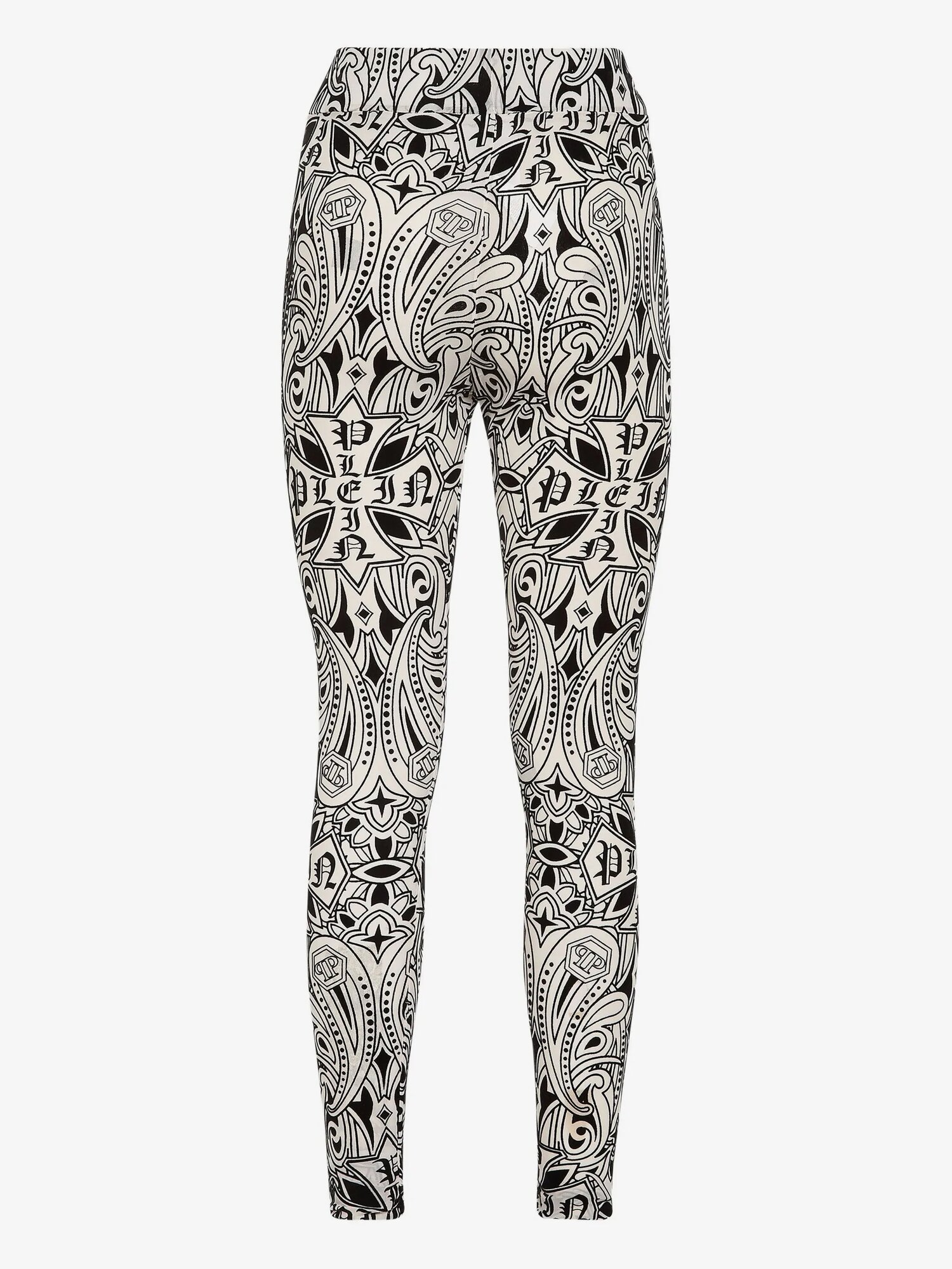 Легинсы PHILIPP PLEIN Gothic Plein, размер 38 — фото 1