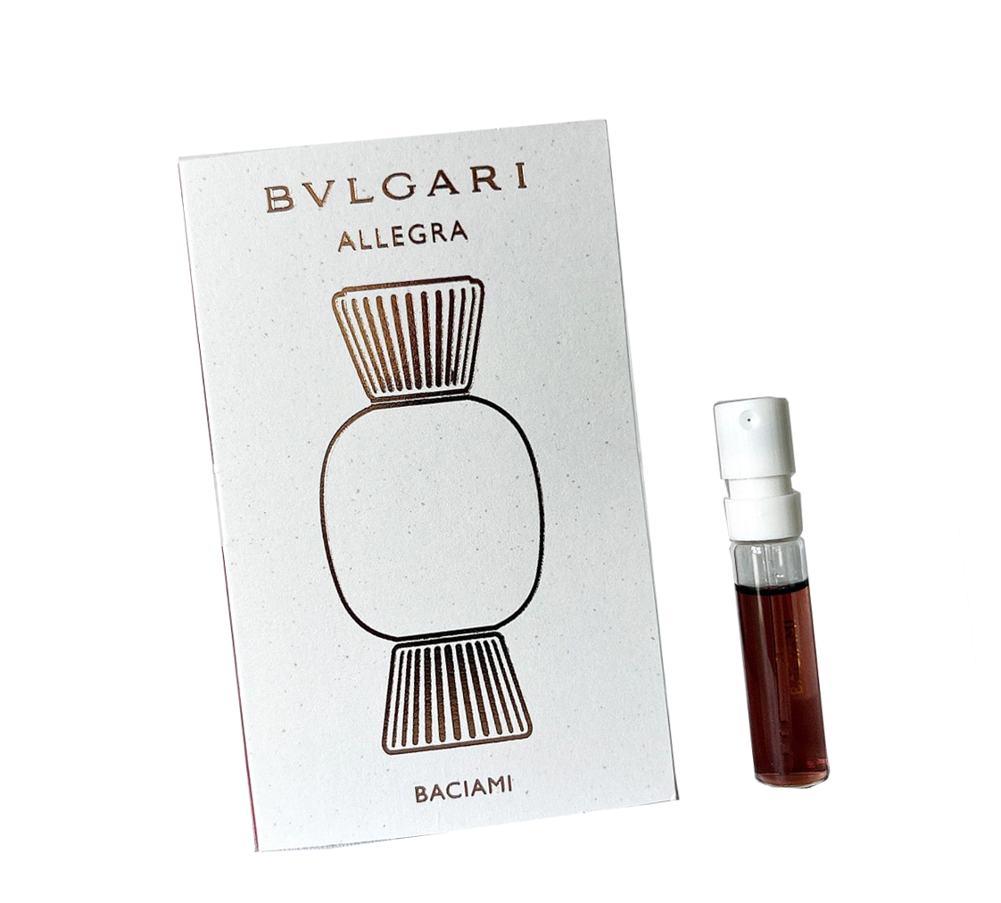 Миниатюра Bvlgari Baciami 1.5 мл женский парфюм - Булгари Бачиами пробник парфюмерной воды