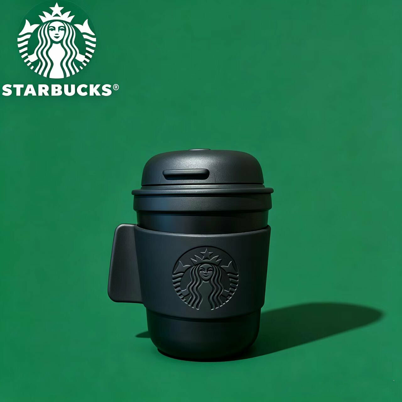 Миниатюрная кофейная кружка Starbucks из нержавеющей стали, 450 мл.