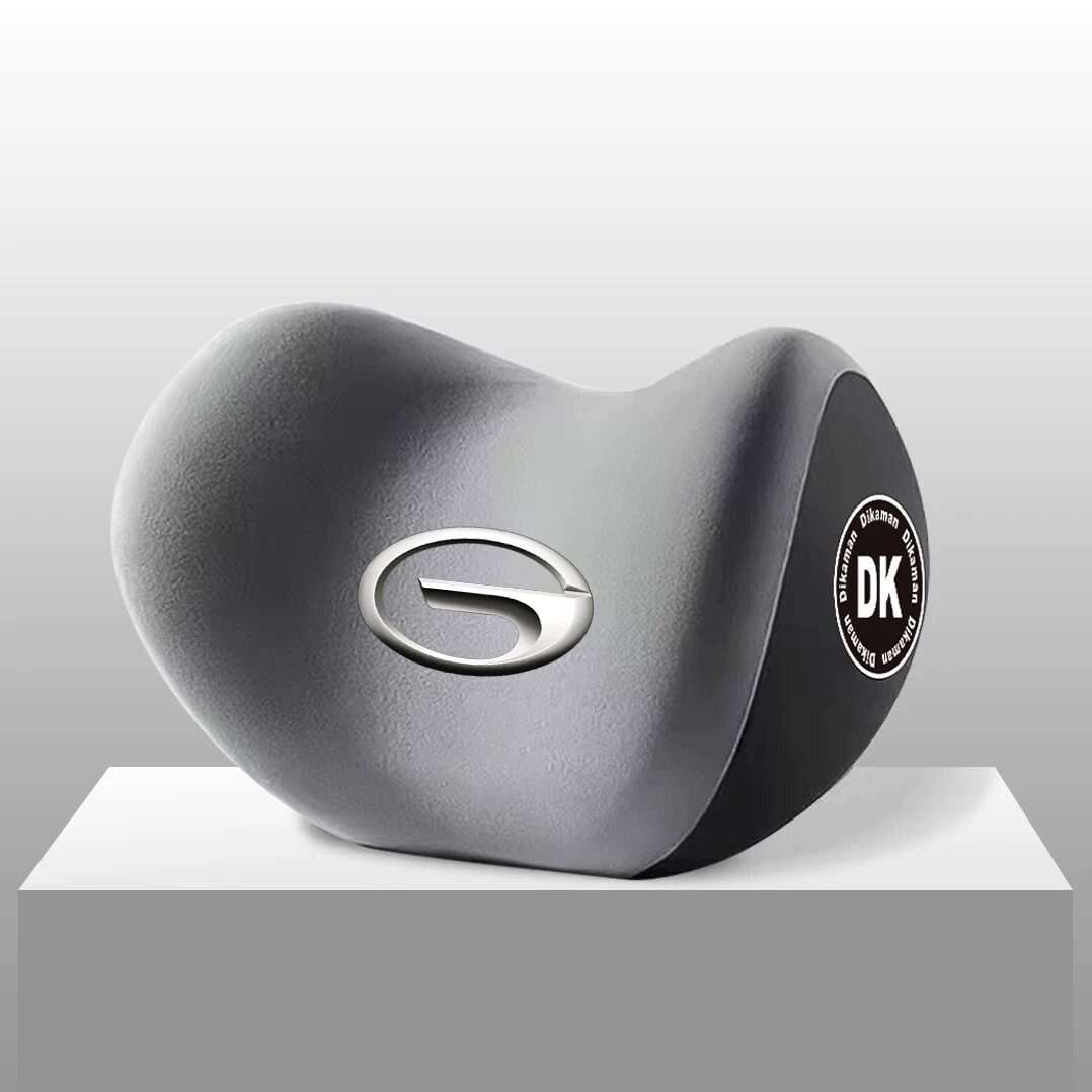 Автомобильная подушка для шеи GAC Trumpchi M8/M6/GS3/GS8/Yingbao/GS4/E9 - Серая, 1 шт