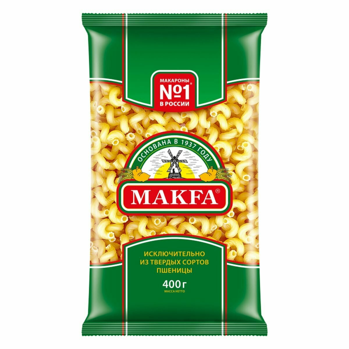 Макароны Макфа Витки 400г, 20 уп.