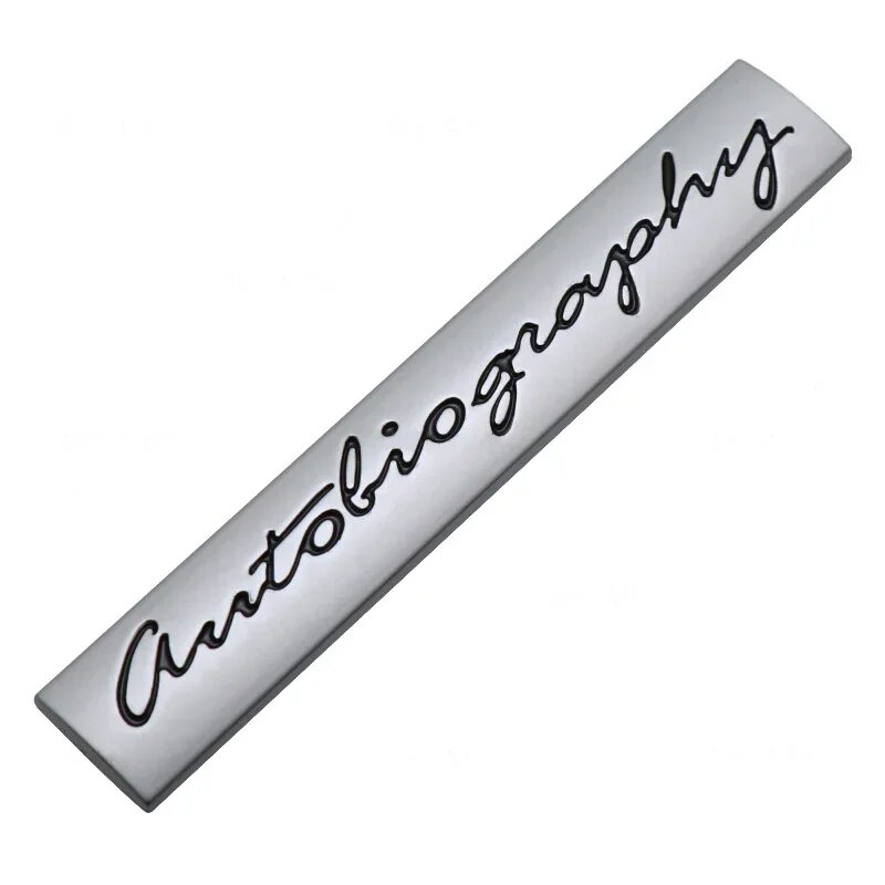 Наклейка Autobiography A-Matt Silver, ABS, Range Rover