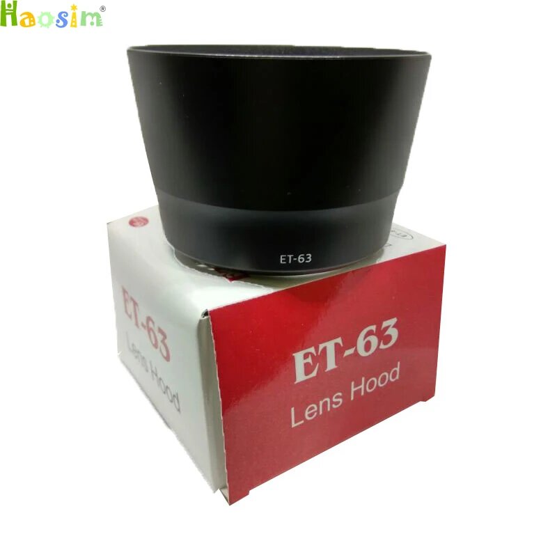 ET-63 Камера байонетная бленда для объектива для Canon EF-S 55-250 мм f/4-5,6 IS STM 58 мм объектив с посылка коробка