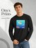 Лонгслив ONYX PRINTS, размер XXL, , черный