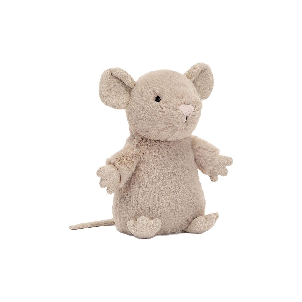 Мягкая игрушка унисекс JELLYCAT Nipper Mouse из коллекции Forest Animal, 13 см