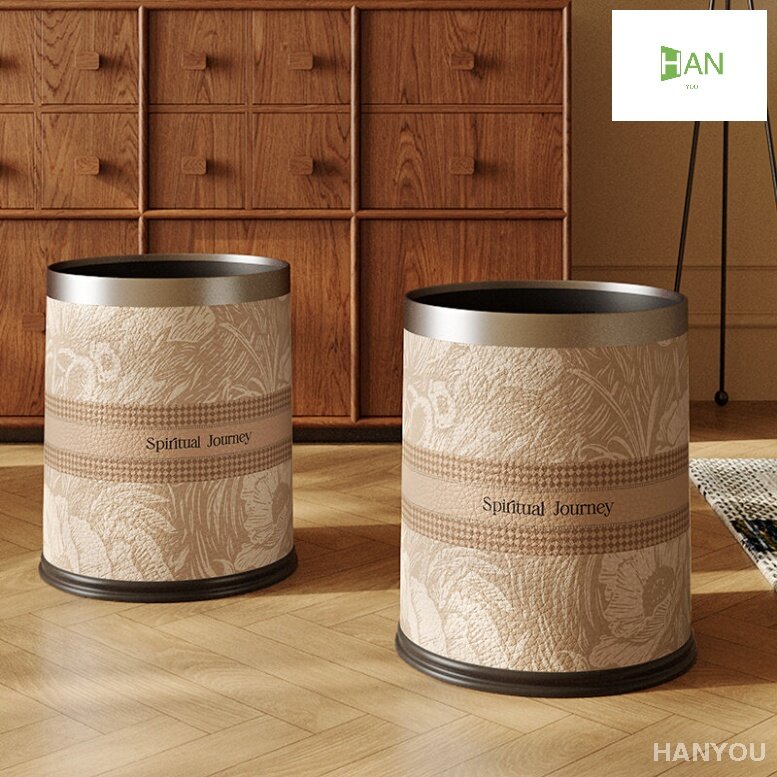 Контейнер для отходов "Вестерн", кожаный, с системой нейтрализации запахов,